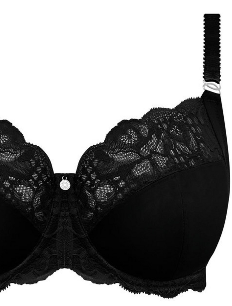 Fantasie Reflect Underwire Side Support Bra, Black | Black Fantasie Br ...