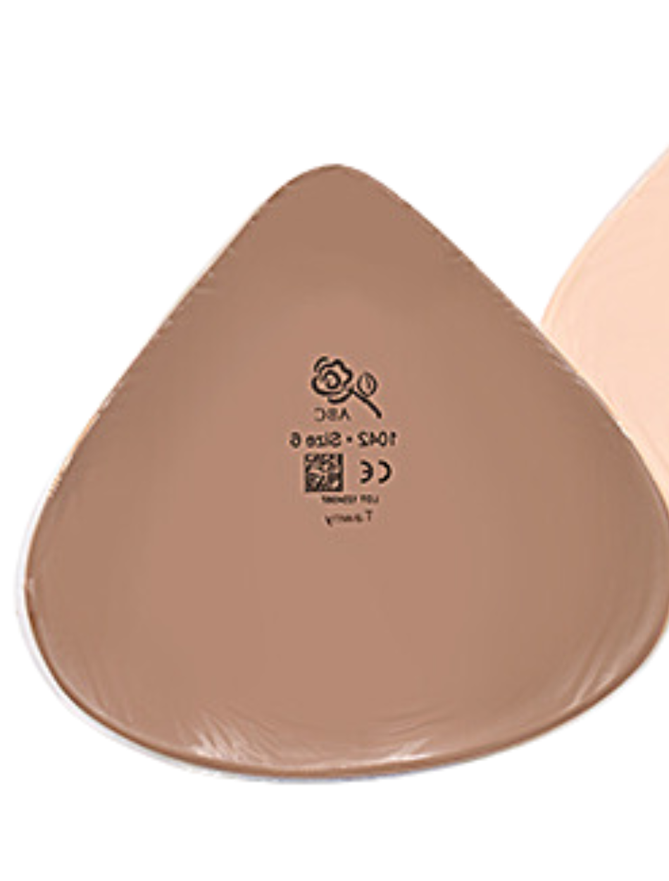 American Breast Care Triangle Lightweight Breast Form, Tawny| Tawny AB ...