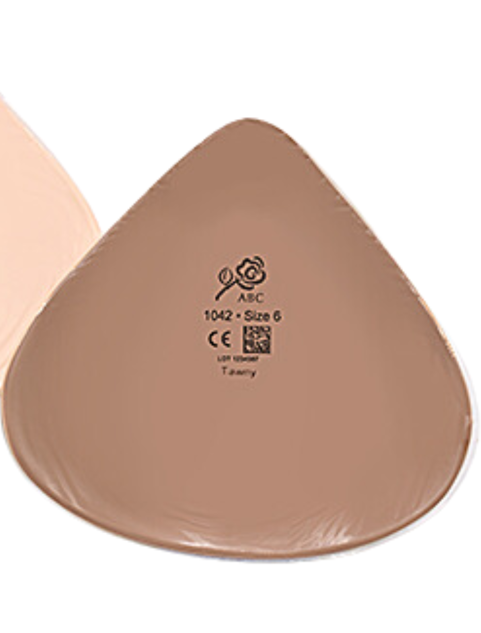 American Breast Care Triangle Lightweight Breast Form, Tawny| Tawny AB ...