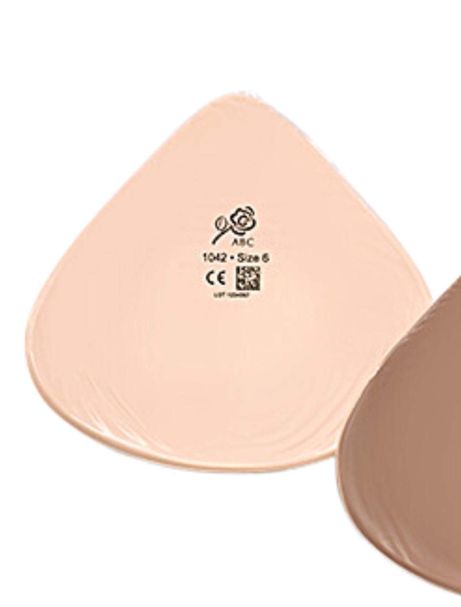 American Breast Care Triangle Lightweight Breast Form, Blush | Blush A ...