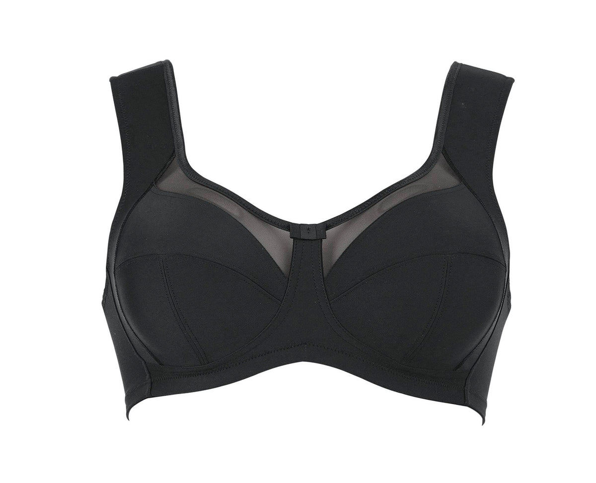 Anita Comfort Clara Soft Cup Firm Support Bra, Black – Bras & Honey USA