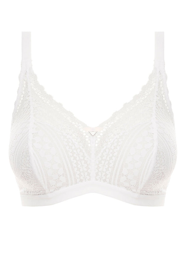 Freya Daisy Lace Bralette in White – Bras & Honey USA
