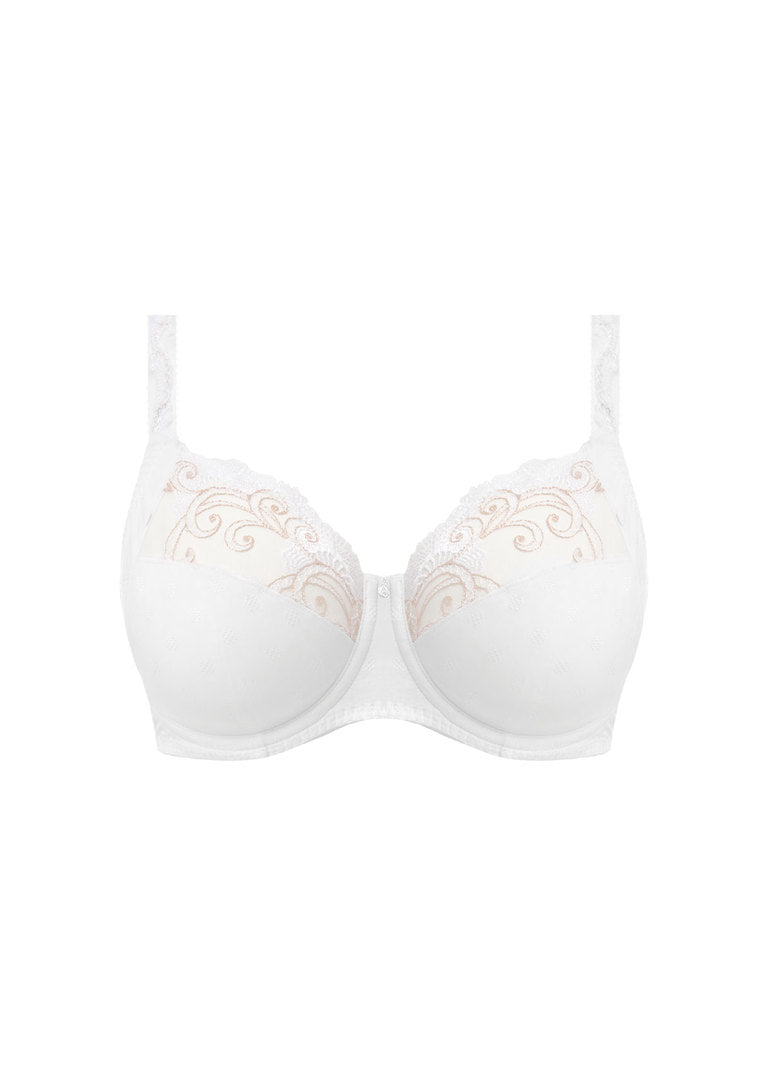 Fantasie Jocelyn Uw Full Cup Side Support Bra, White – Bras & Honey USA