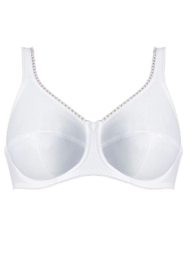 Fantasie Speciality Underwire Smooth Cup Bra, White | White Cotton Pol ...
