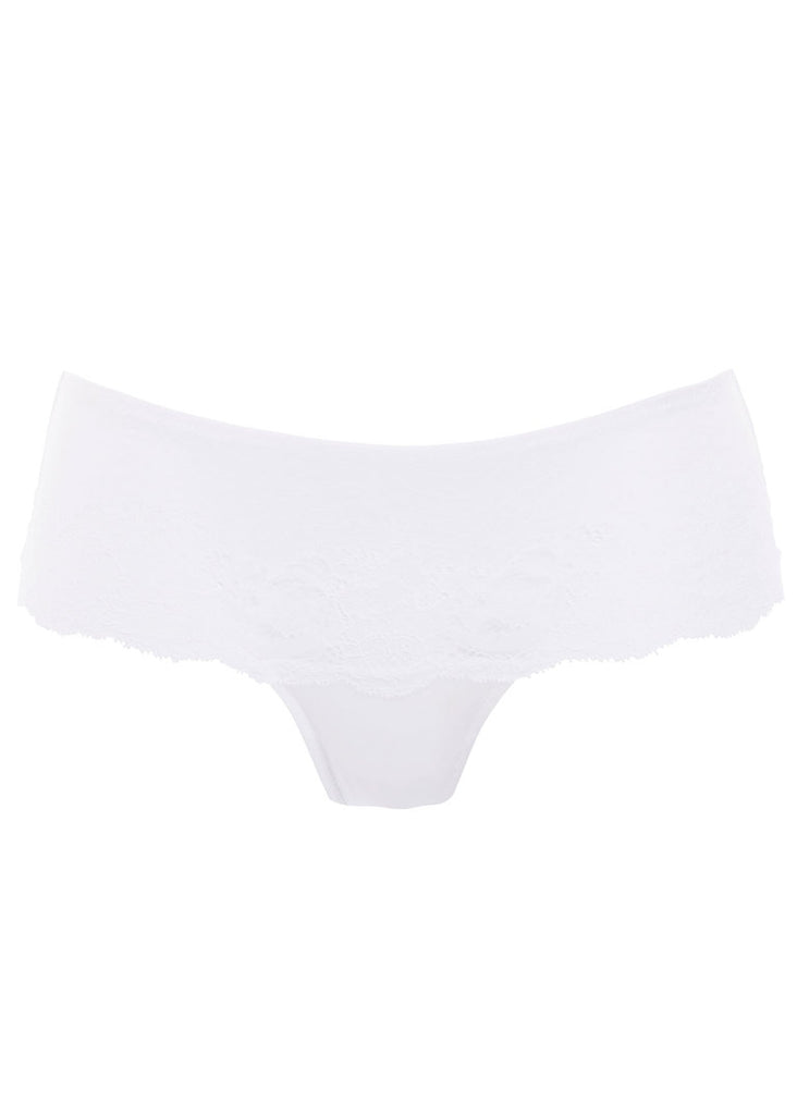 Wacoal Lace Affair Tanga Thong White – Bras & Honey USA