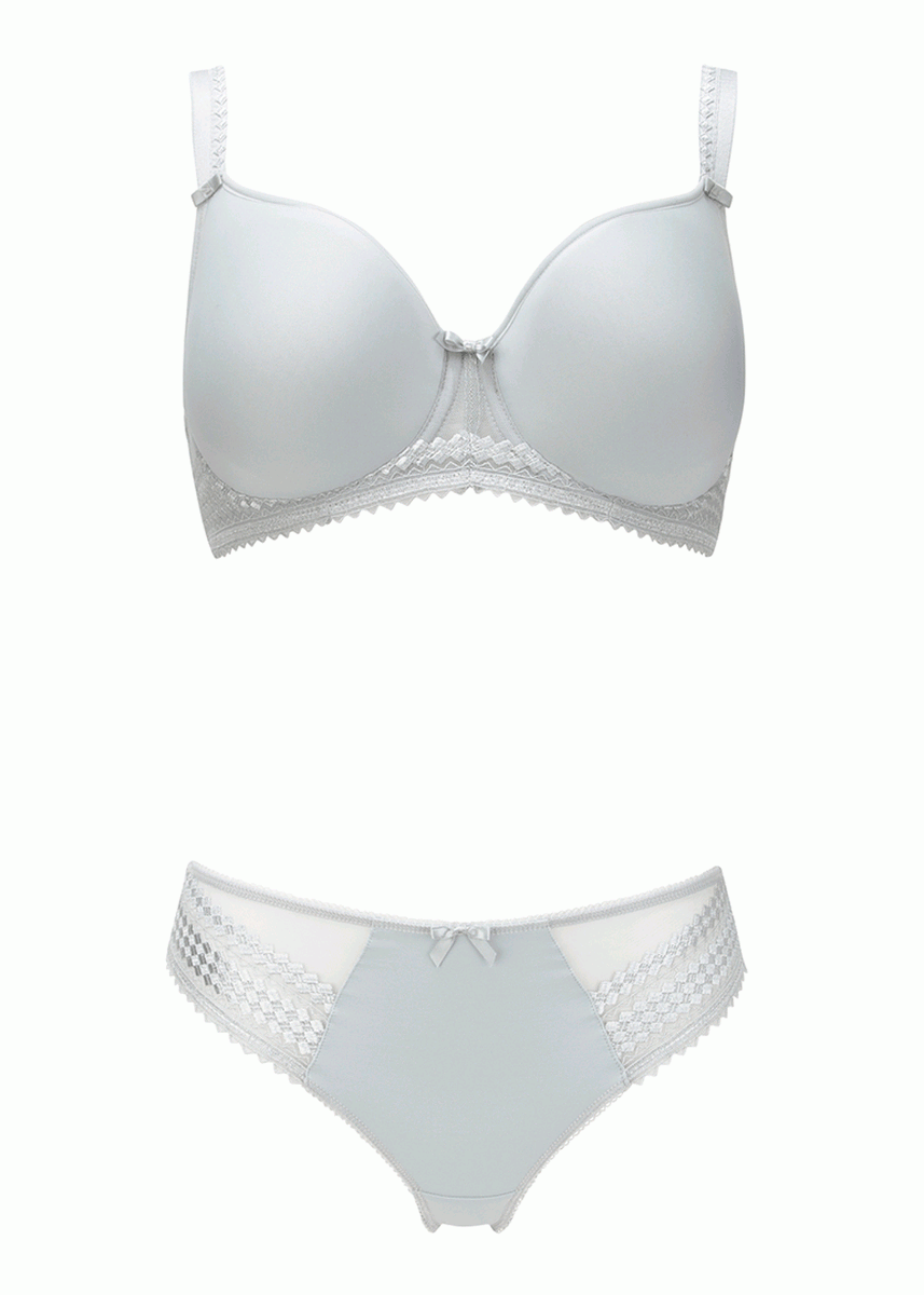 Rebecca Underwire Moulded Bra White – Bras & Honey USA