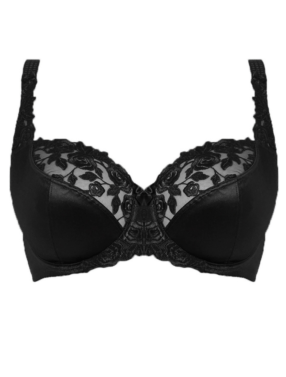 Fantasie Belle Underwire Balcony Bra Black – Bras & Honey USA