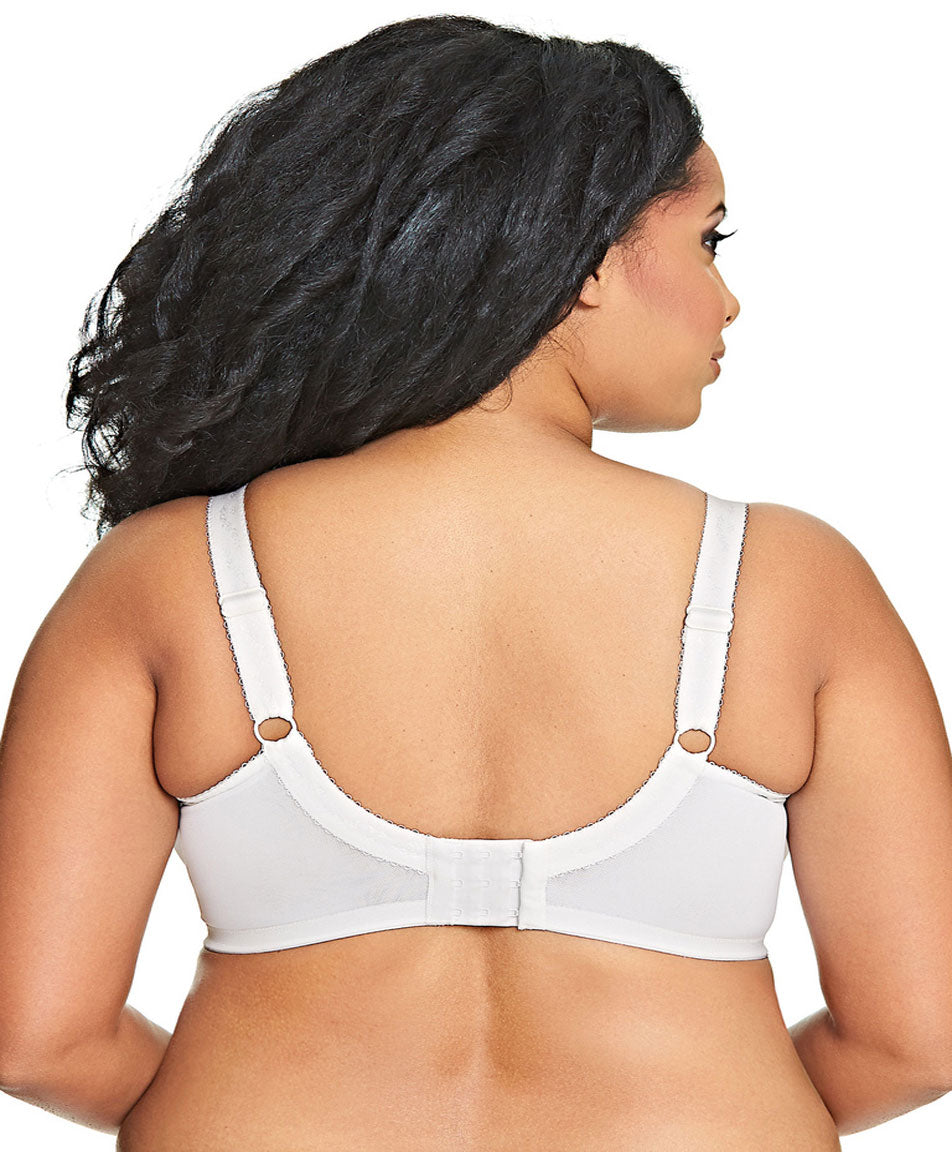 Goddess Kiera Banded Underwire Bra White – Bras & Honey USA