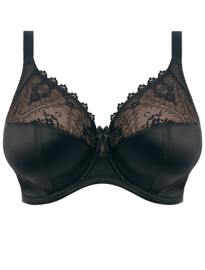 Goddess Cassie Banded Underwire Bra Black – Bras & Honey USA