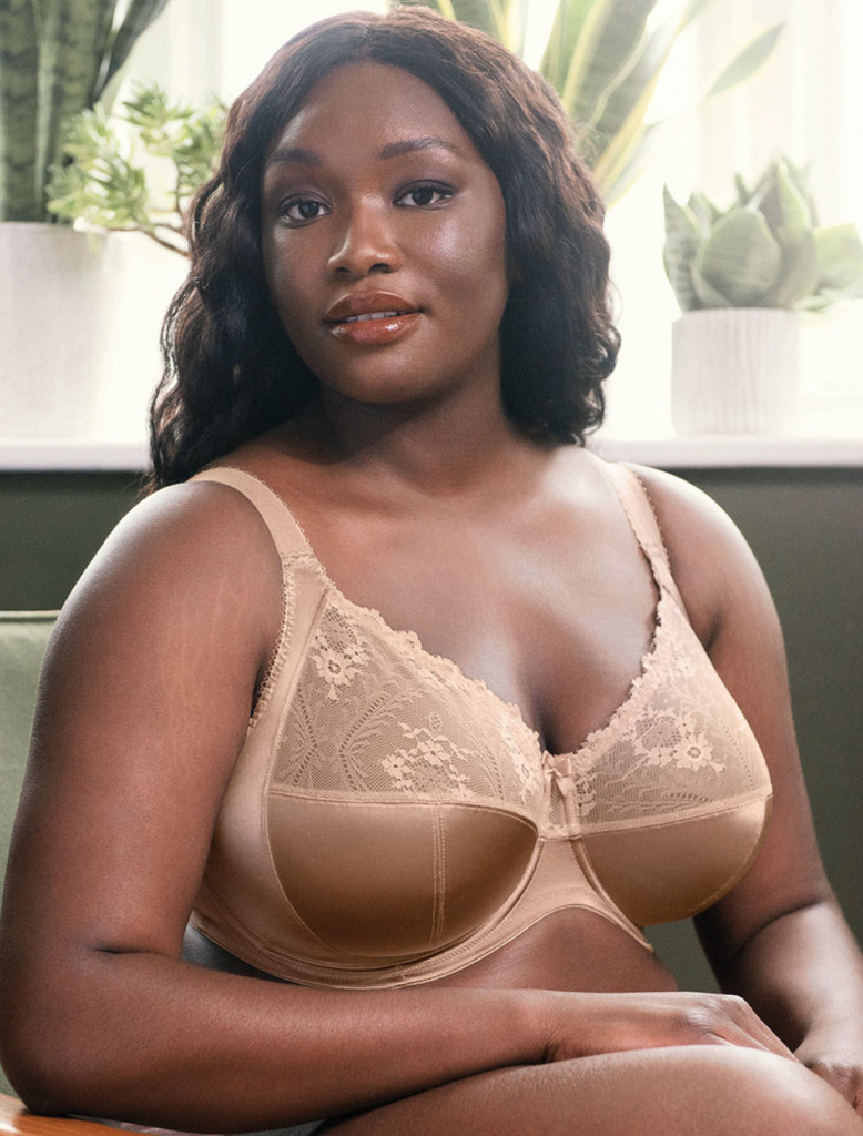 Goddess Cassie Banded Underwire Bra Fawn – Bras & Honey USA