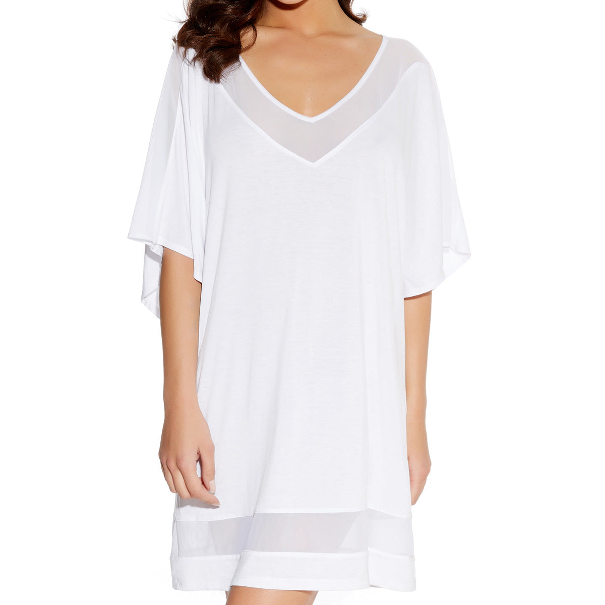Freya Rock Star Tunic White | Bras&Honey – Bras & Honey USA