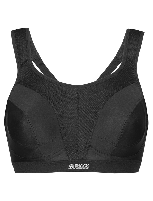 Shock Absorber D+ Max Support Sports Bra, Black | High Impact Sports B ...