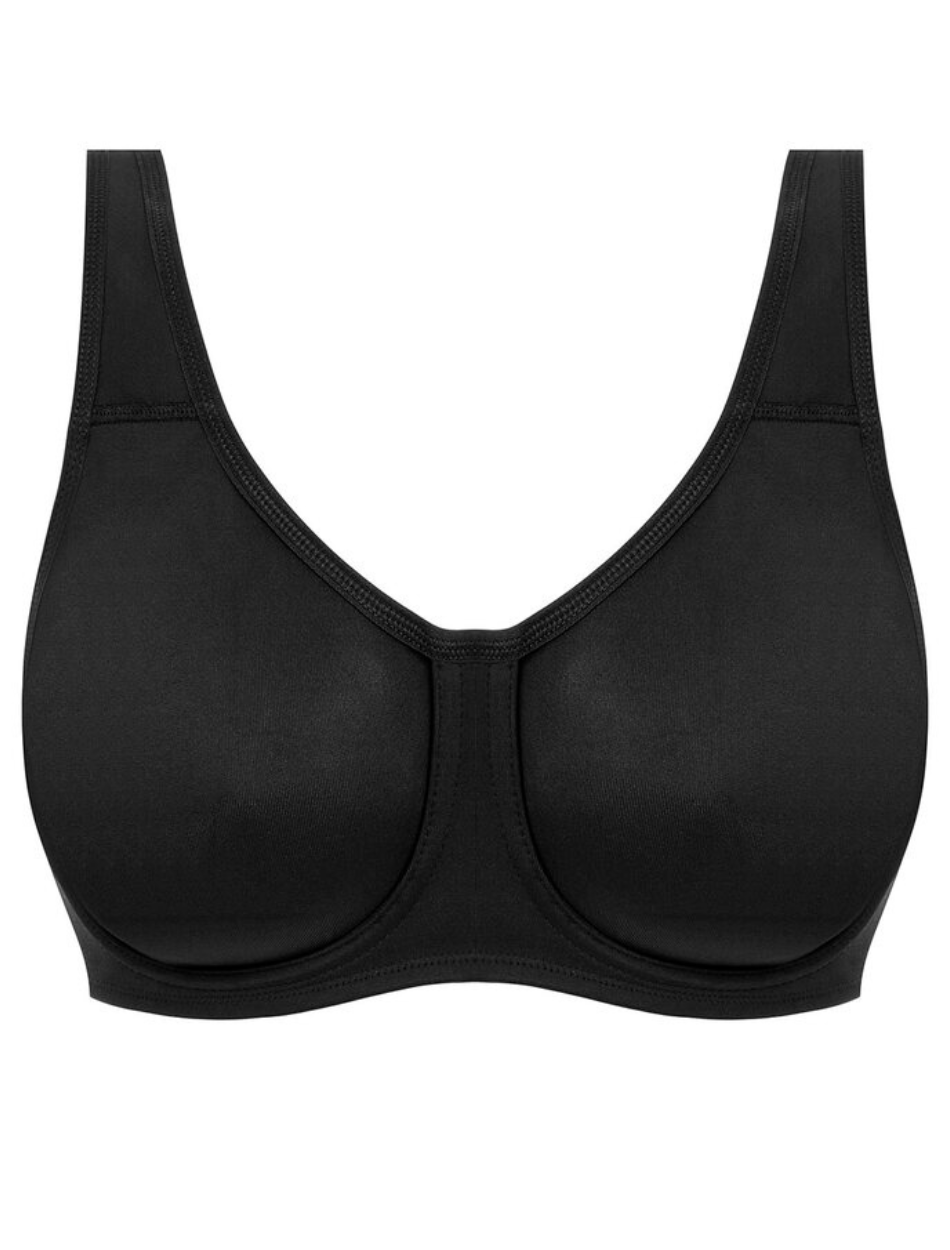 Wacoal Simone Sports Bras Underwire Maximum Support, Black | Black Wac ...